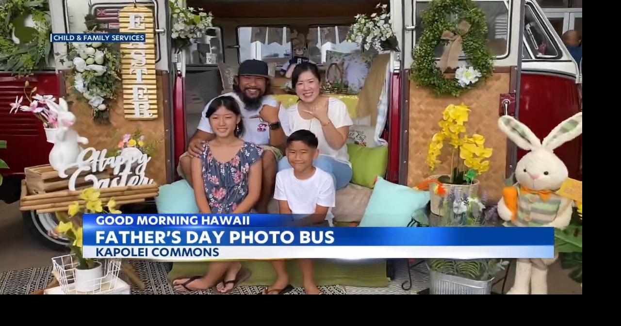 Father's Day Photo Bus at Kapolei Commons | Video | kitv.com