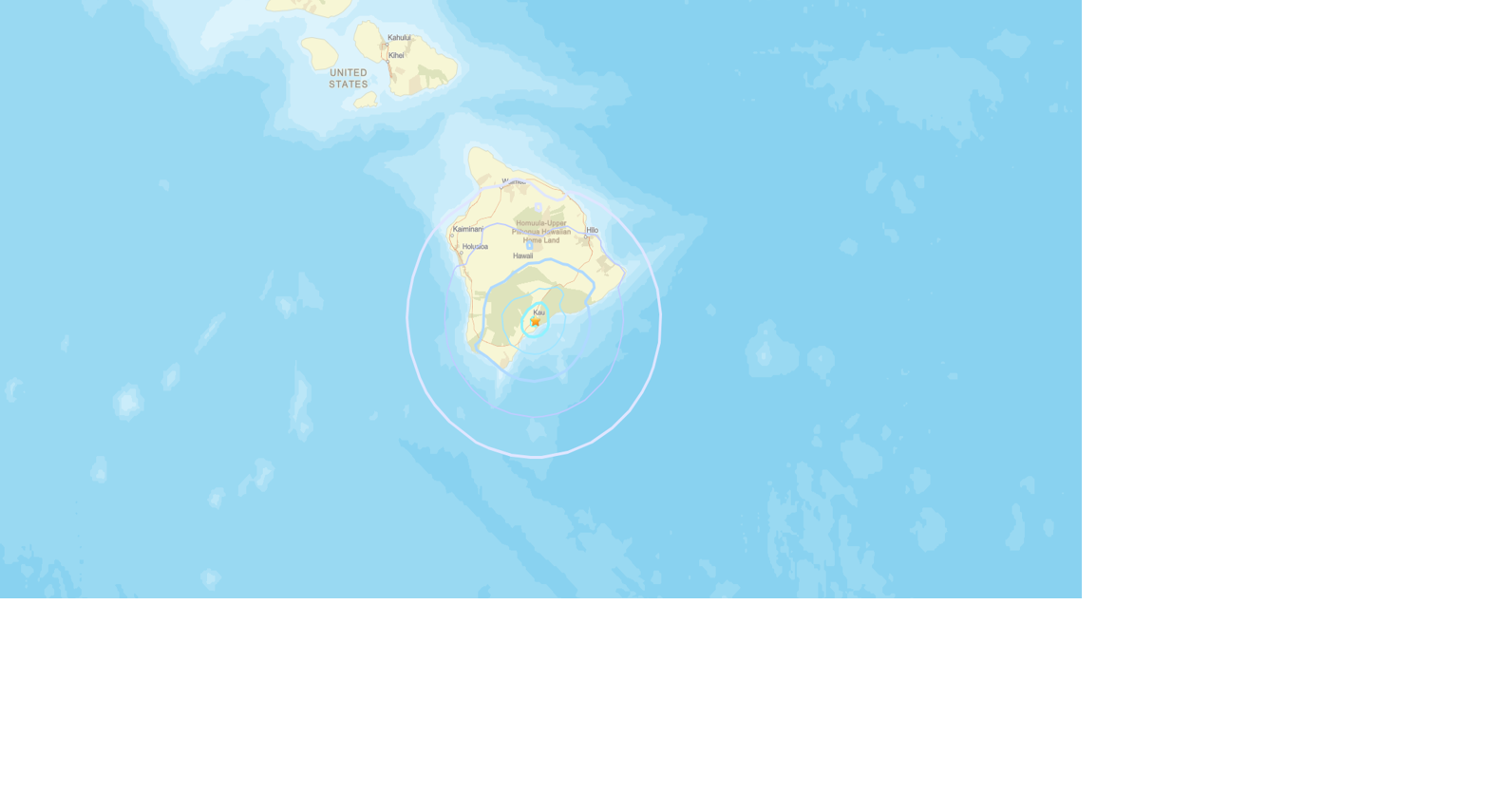 3.9 magnitude earthquake near Pāhala, Hawaii Island | Local | kitv.com