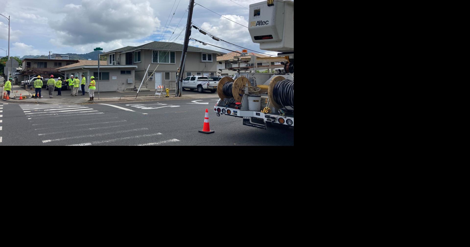 3 workers suffer electrical burns after incident on Kamaile Street in ...