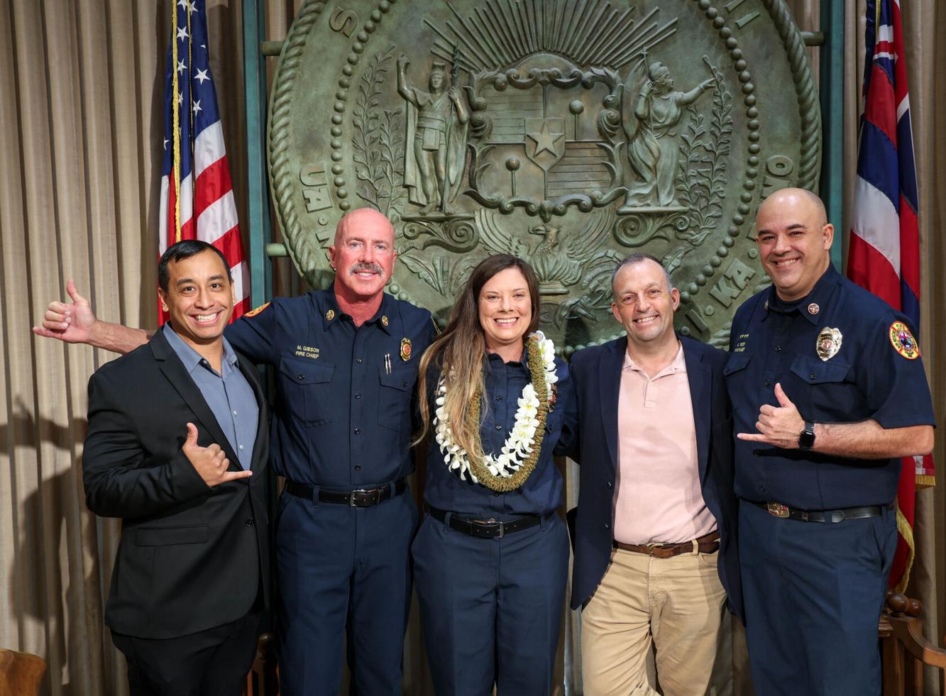 Governor Green appoints Dori Booth as Hawaii Fire Marshal | Local ...