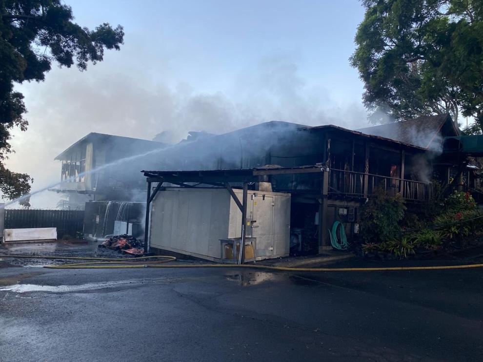 Kula Lodge & Restaurant engulfed in flames; cause under investigation ...
