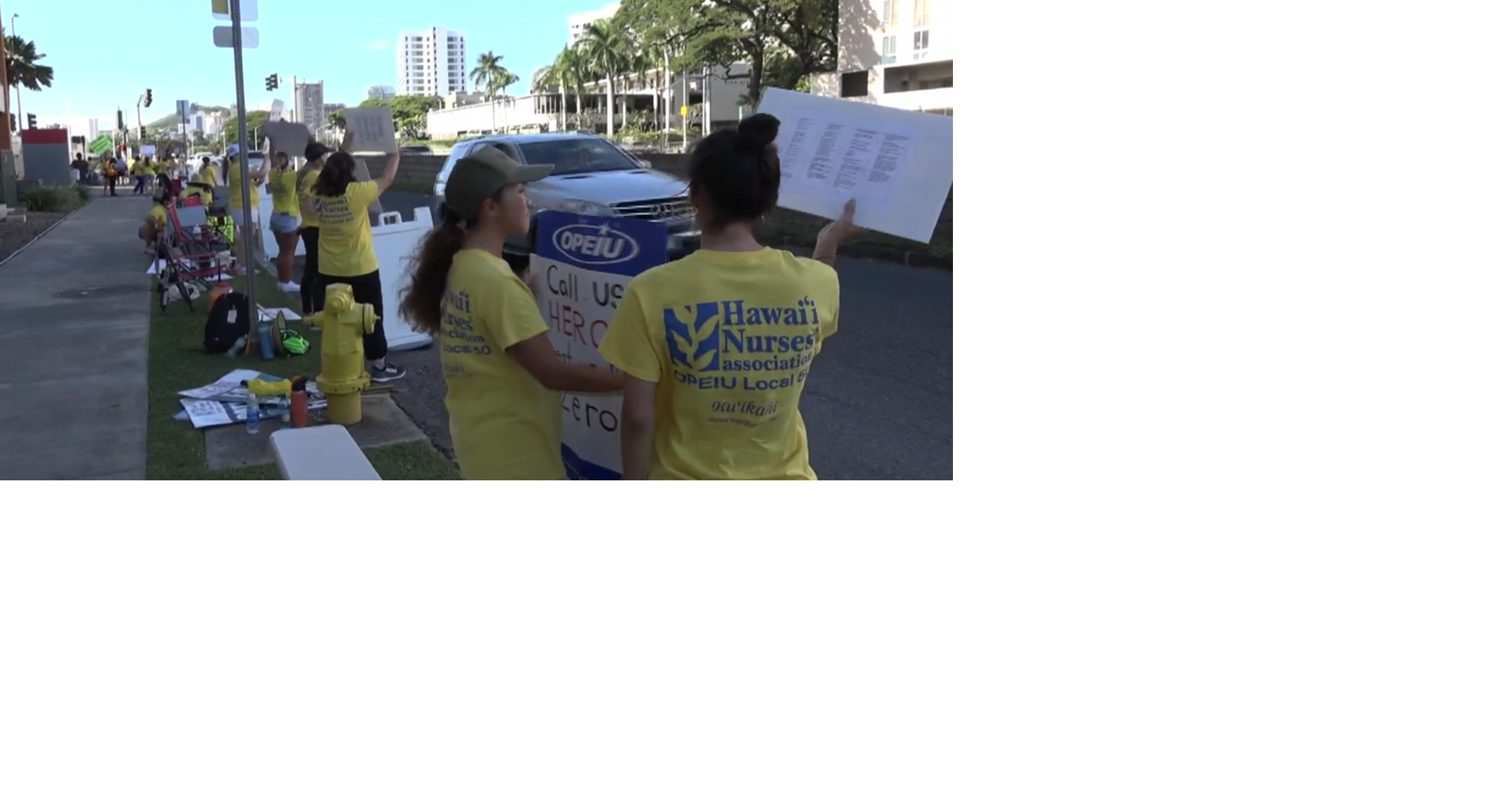 Some families claim poor care after nurse lock out at Kapiolani Medical ...
