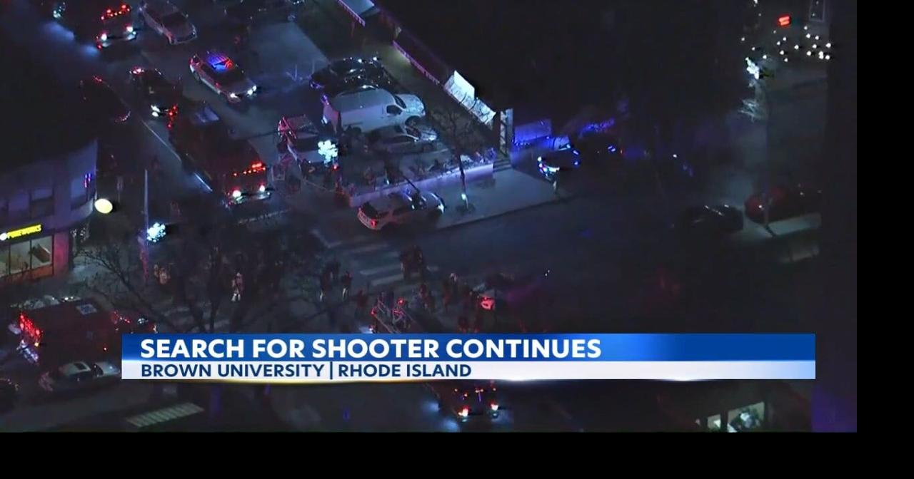 Rhode Island officials intensify hunt for Brown University shooter ...