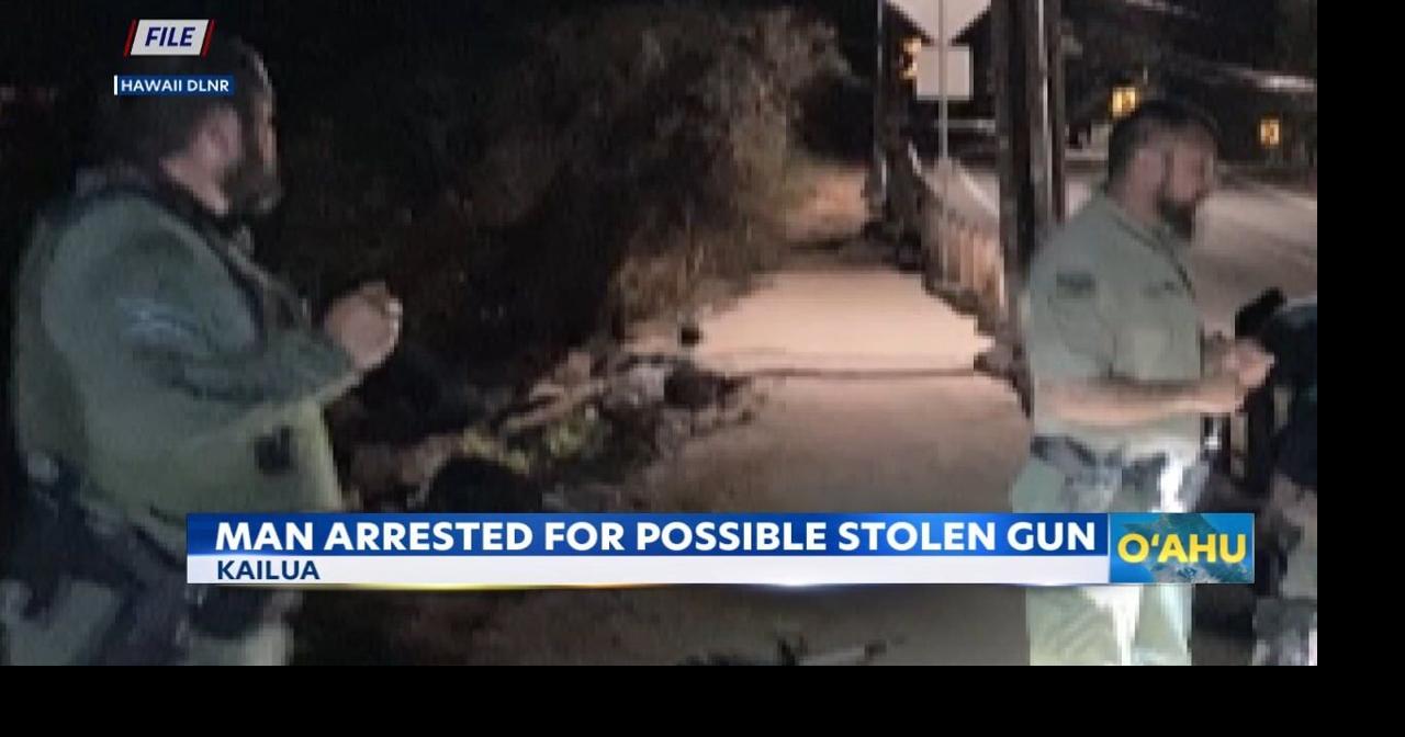 Kailua man, 59, arrested for alleged stolen gun possession | Video ...