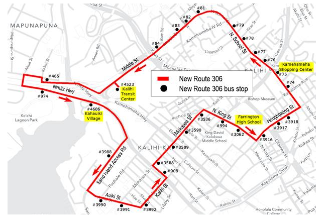 Route changes, modifications coming to TheBus beginning March 13 ...