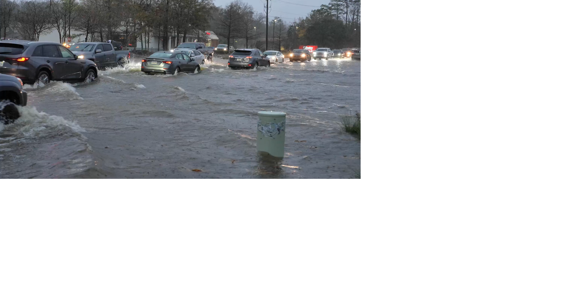 RAW VIDEO: Street Flooding in Mandeville | Weather Video | kitv.com