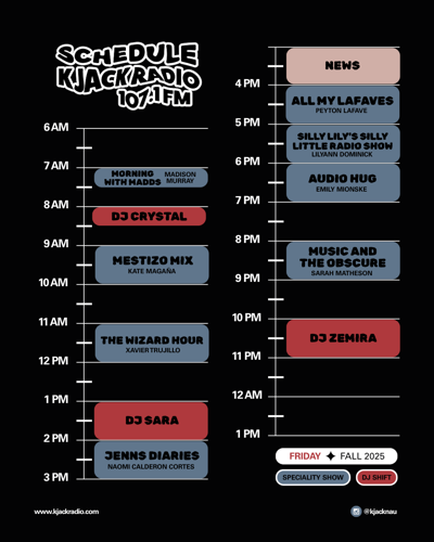 KJACK Schedule | Schedule | kjackradio.com