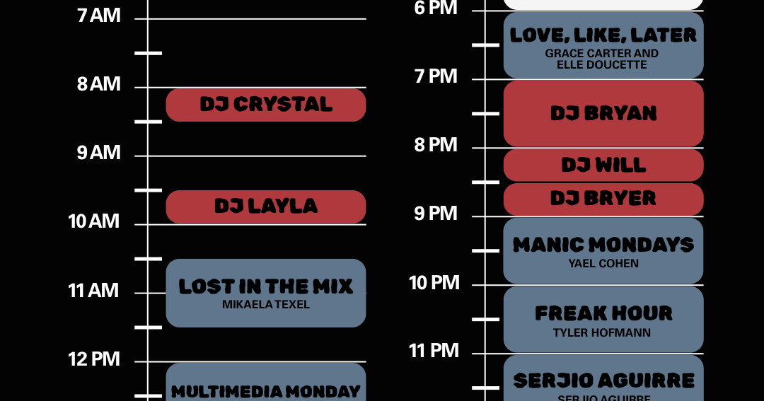 KJACK Schedule | Schedule | kjackradio.com