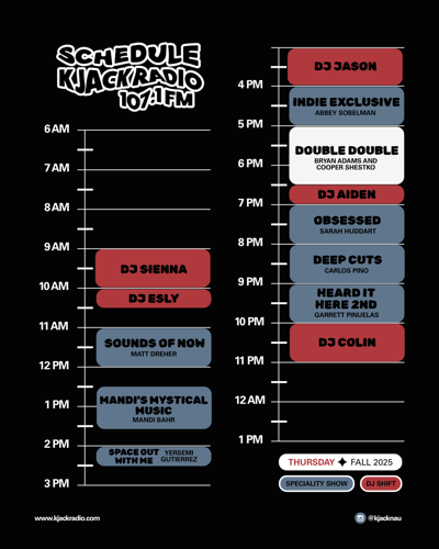 KJACK Schedule | Schedule | kjackradio.com