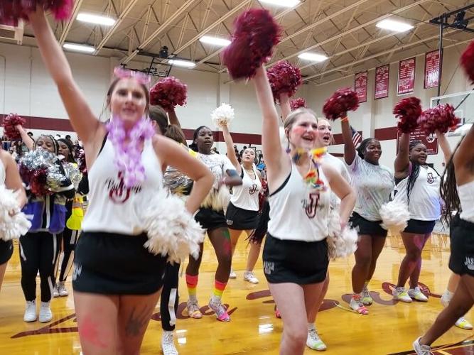 JHS Pep Rally featured black lights and a marshmallow eating contest ...
