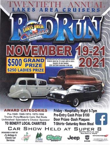 Lakes Area Cruisers 20th Annual Rod Run will be this weekend | Local ...