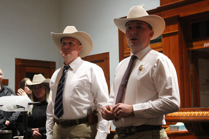 There's a new sheriff in town....Newton County Sheriff Colton Havard ...