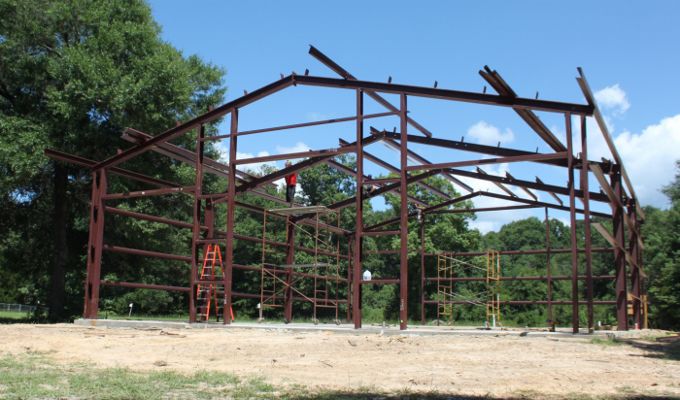 Frame goes up at new Beech Grove VFD Headquarters | Local News | kjas.com