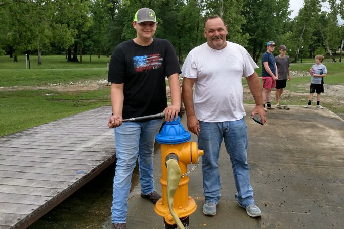 Dozens of kids enjoy Jasper Fire Department Cookout & Open House ...