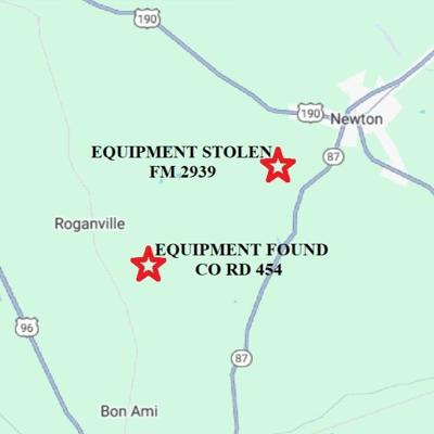 Equipment stolen in Newton County found in Jasper County | Local News ...