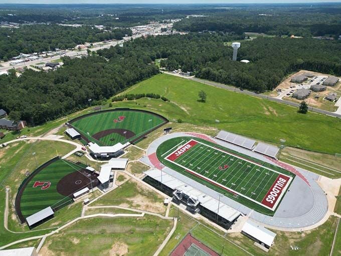 It's bright and green and ready for play.....new turf installed at ...