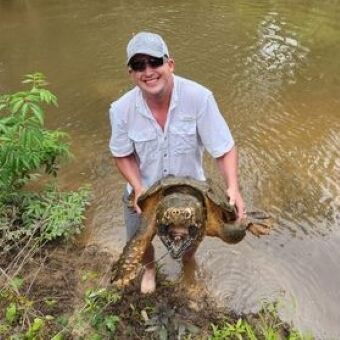 Huge alligator snapping turtle caught and released in Jasper County ...