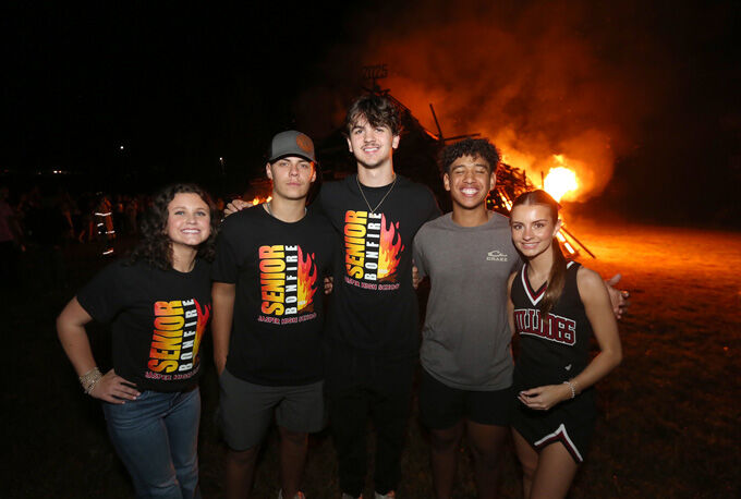 The JHS Senior Parade and Bonfire was held following the rain | Local ...