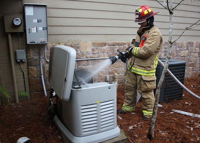 Generator catches on fire at Lake Rayburn home | Local News | kjas.com