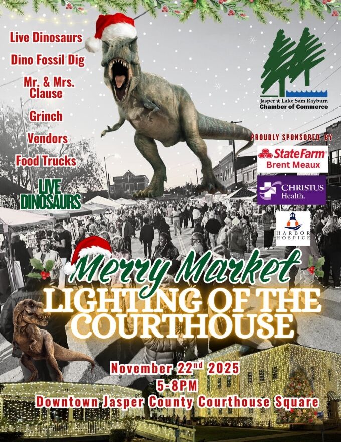Lighting of the Jasper County Courthouse and Merry Market will be Sat ...