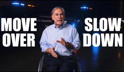 DPS and TX Gov Greg Abbott reminding drivers about the Move Over-Slow ...