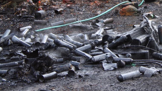 Explosion burns man and sets next door house on fire | Local News ...