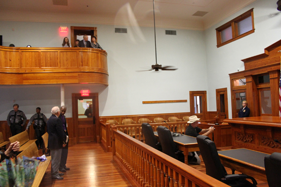 Ceremony officially opens Newton County Courthouse | Local News | kjas.com