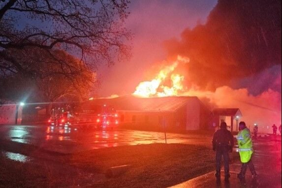 Nederland Church destroyed by fire Sunday morning | Local News | kjas.com