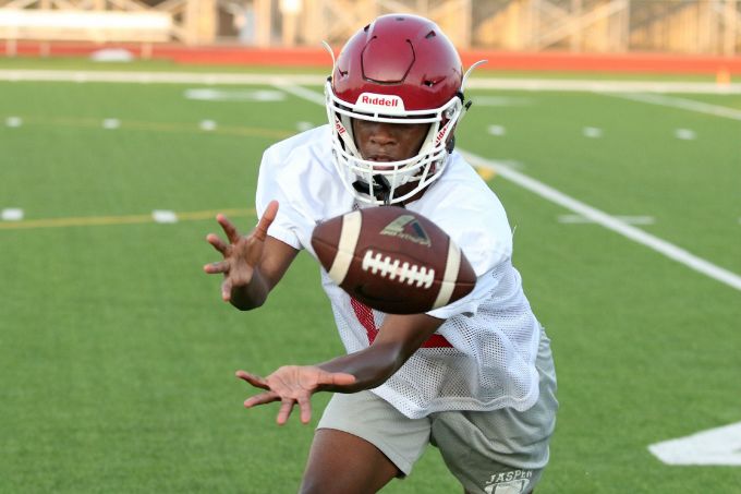 Football team and band practicing as first day of school looms | Local ...