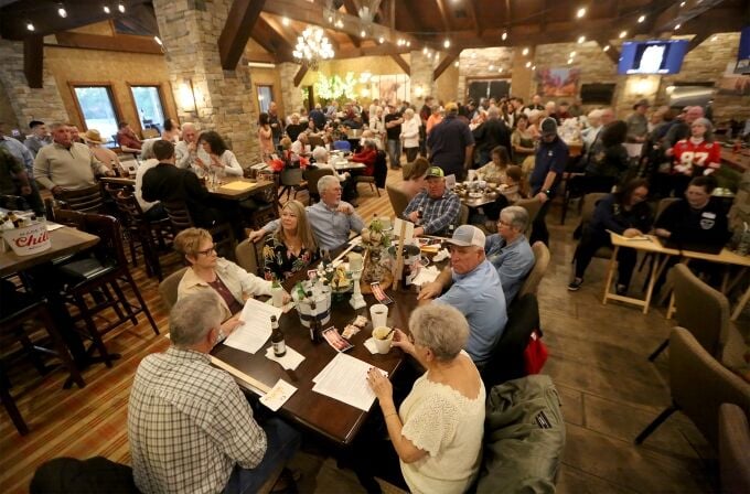 Supporters packed Rayburn Country Club for the LRVFD 40th Anniversary ...