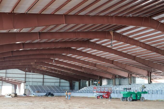 SHSU preparing to unveil new covered rodeo arena and other facilities ...