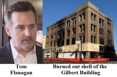 Search warrant affidavit gives more insight on Gilbert Building fire and suspect Tom Flanagan ...