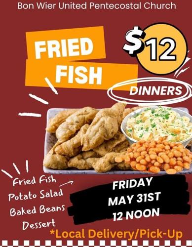 Bon Wier UPC Fish Fry will be Fri, May 31st | Civic Events | kjas.com