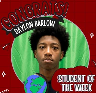 Tue, Sep 10th, 2024 - Daylon Barlow named JHS Student of the Week ...