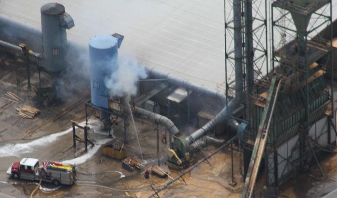 Fire breaks out at Georgia Pacific Lumber Mill in Pineland | Local News ...