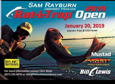 Sam Rayburn Rat-L-Trap Open to be held Sunday, Feb. 24th, 2019 | Civic ...