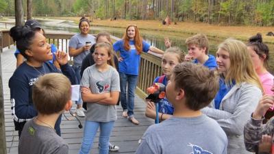 Group of Brookeland science students visit chimpanzee rescue ...