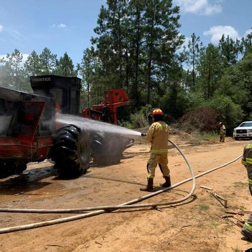 EEVFD quickly taps out logging equipment fire | Local News | kjas.com