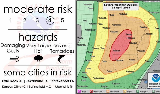 Jasper area in the slight to enhanced zone for severe weather Fri night ...