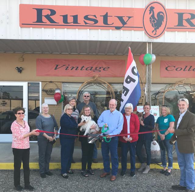 Rusty Rooster Ribbon Cutting | Civic Events | kjas.com