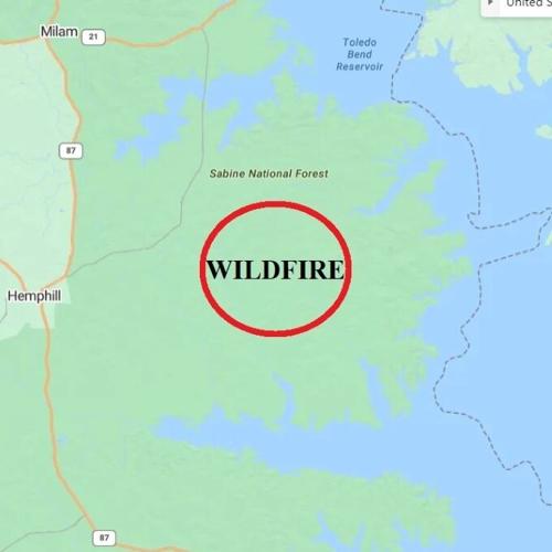 Sabine County wildfire grows to over 1,000 acres | Local News | kjas.com