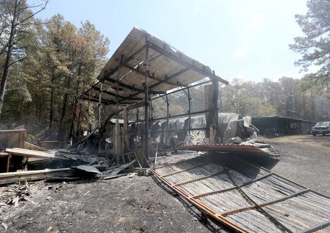 Fire scene photos capture the terrible aftermath of the blaze and the ...