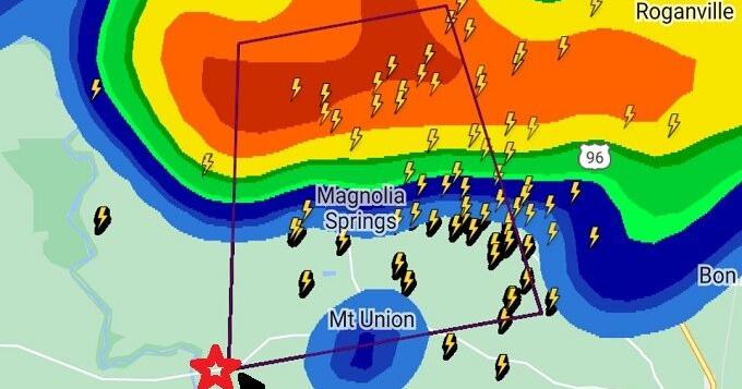 Lightning strike caused a brush fire | Local News | kjas.com
