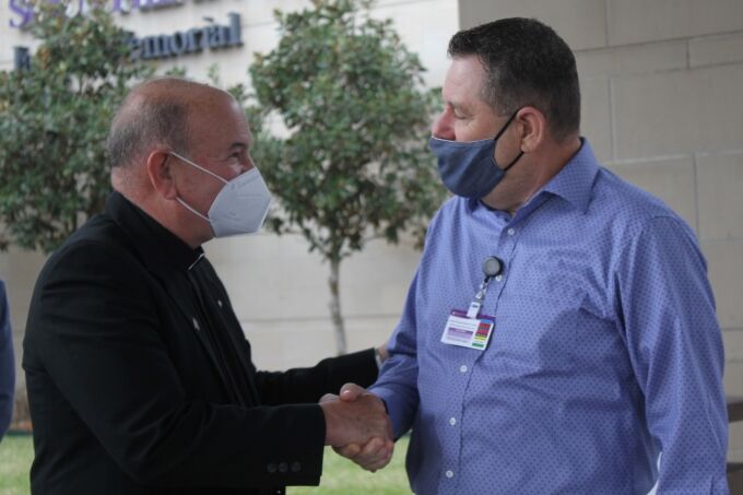 Father Ron honored for receiving the prestigious Lumen Christi Award ...