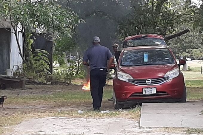 Fire officials deal with man burning trash despite burn ban | Local ...
