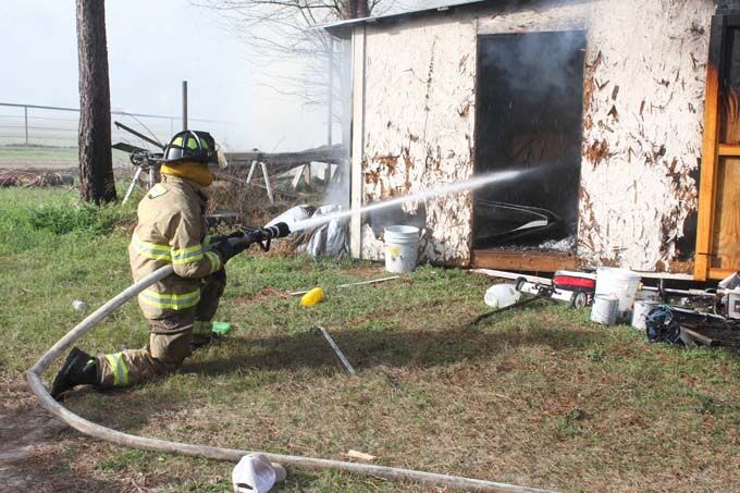 What started out as a controlled burn went out of control and burned ...