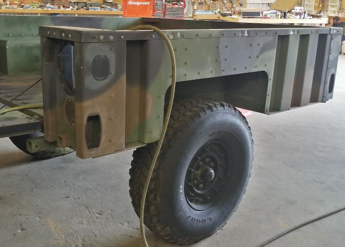 Jasper business transforming old Army trailers into rolling party pads ...