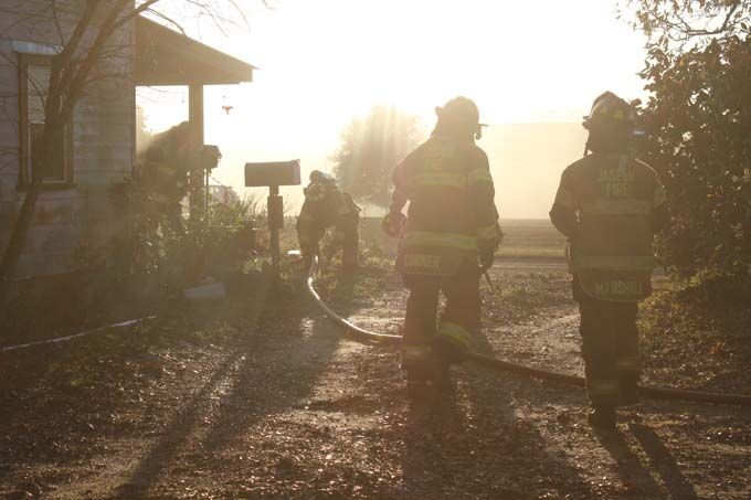 Fire broke out again at home south of Jasper and this time there was no ...