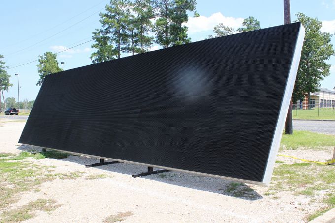 Jasper football video board nearing installation | Local News | kjas.com