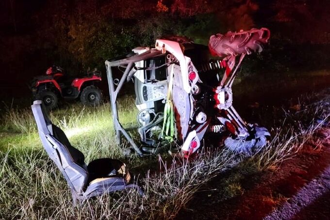 UPDATED - Three injured when ATV stopped on highway struck by a car ...
